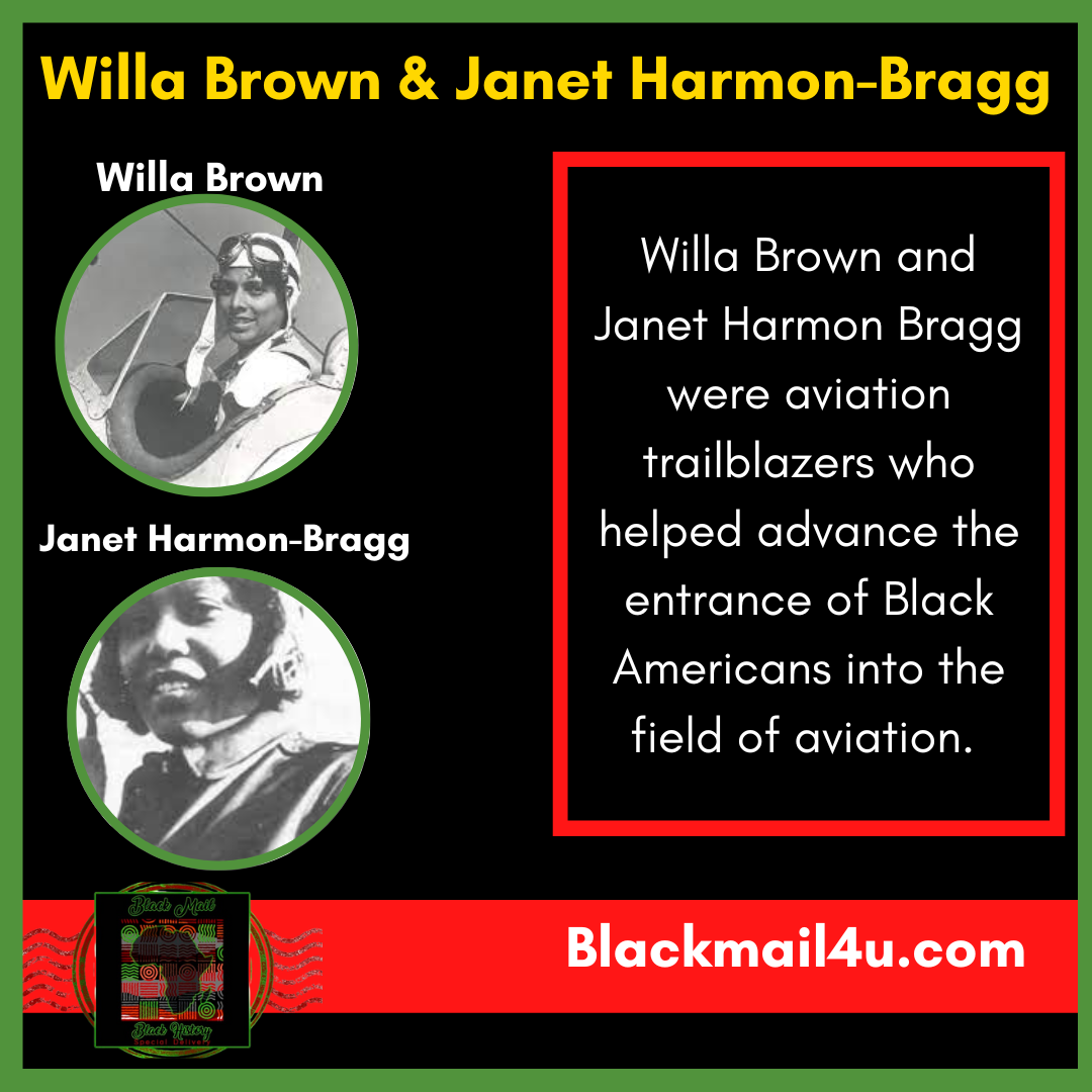 Willa Brown and Janet Harmon-Bragg: Black Female Aviators Following In ...